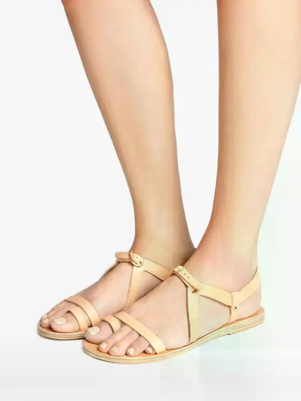 ANCIENT GREEK SANDALS Phoebe Flat Sandals - Blue