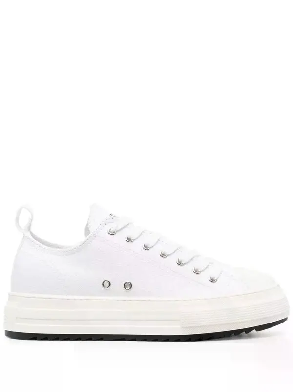 Dsquared2 Low-top Flatform Sneakers - Yellow