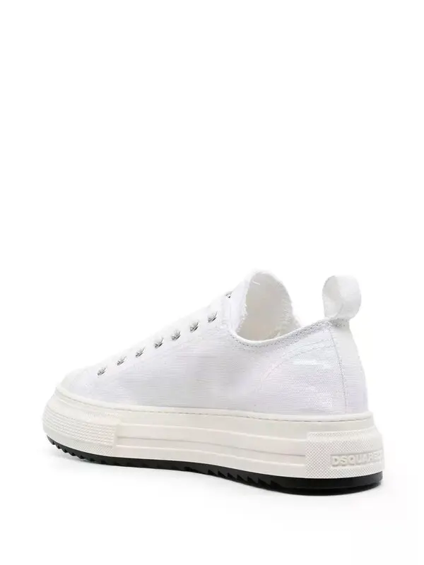 Dsquared2 Low-top Flatform Sneakers - Yellow