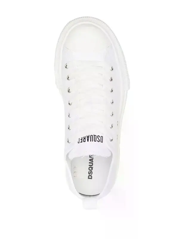 Dsquared2 Low-top Flatform Sneakers - Yellow