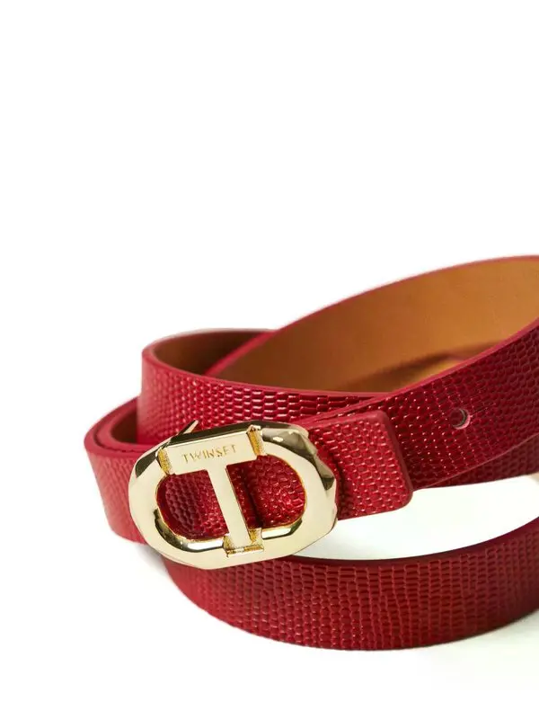 TWINSET Logo-buckle Belt