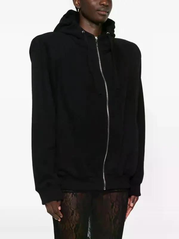 ALMAZ Shoulder-pads Cotton Hoodie
