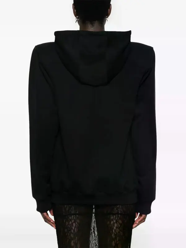 ALMAZ Shoulder-pads Cotton Hoodie