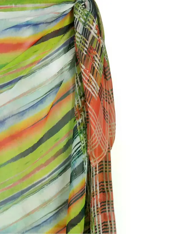 AMIR SLAMA Printed Beach Skirt