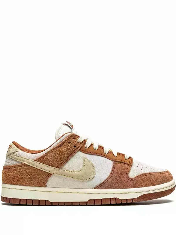 Nike Dunk Low Prm Medium Curry Sneakers - Brown
