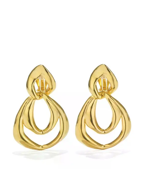 GOOSSENS Spirale 2 Links Earrings - Gold