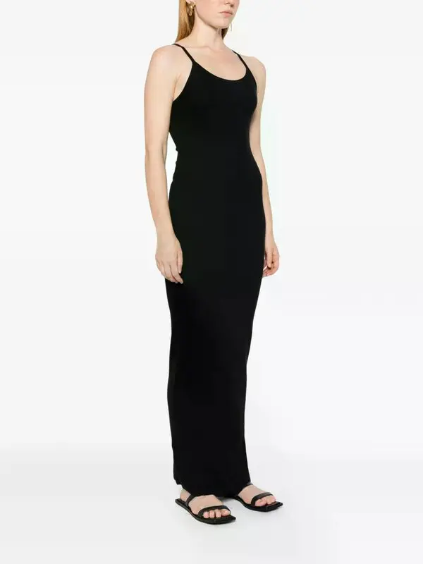 Eterne Ribbed Sleeveless Dress