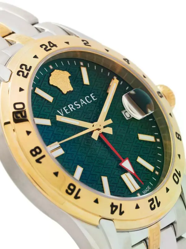 Versace Greca Time Gmt 41mm Watch