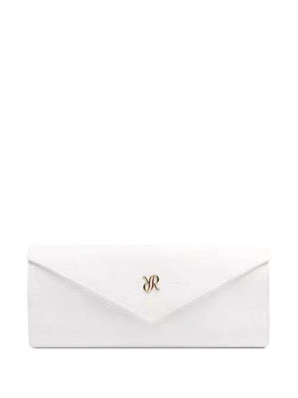 RAPPORT LONDON Tuxedo Collection Jewellery Roll - White