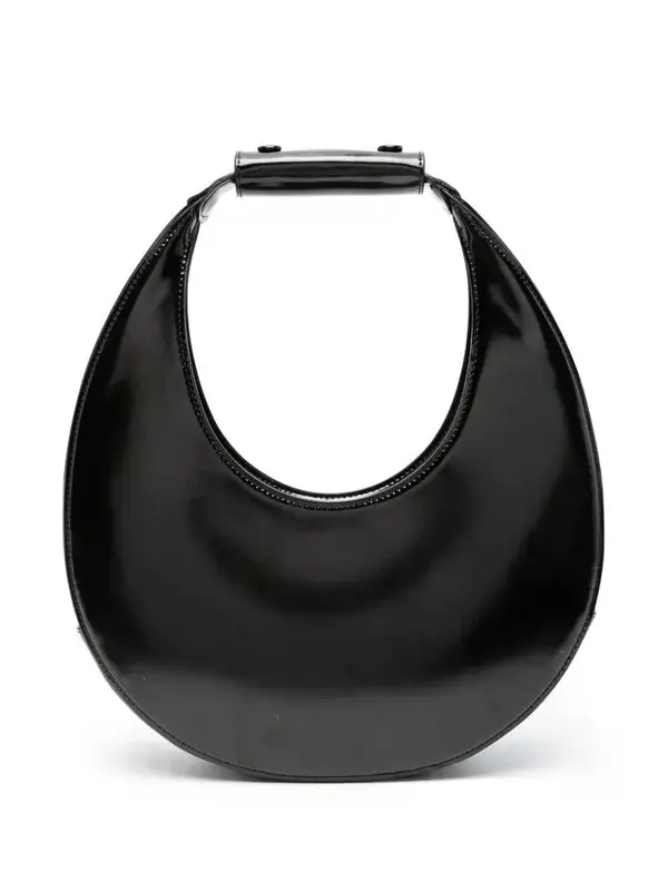 Staud Moon Leather Shoulder Bag