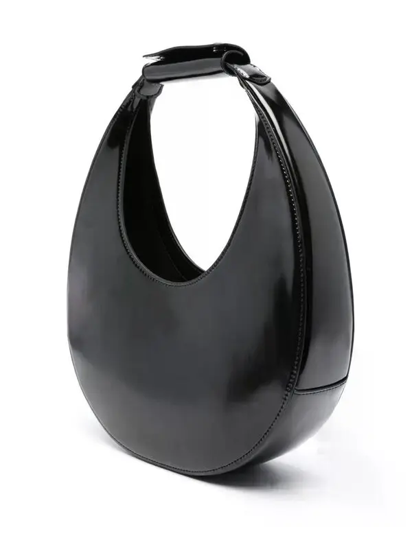 Staud Moon Leather Shoulder Bag