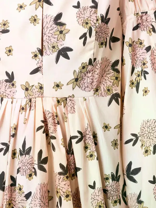 MACGRAW Hibernation Floral Print Blouse