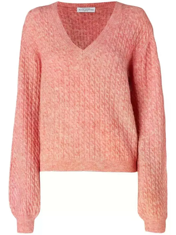 BALLANTYNE Cable-knit Jumper