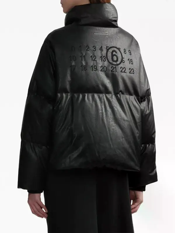 MAISON MARGIELA Numbers-motif Padded Jacket