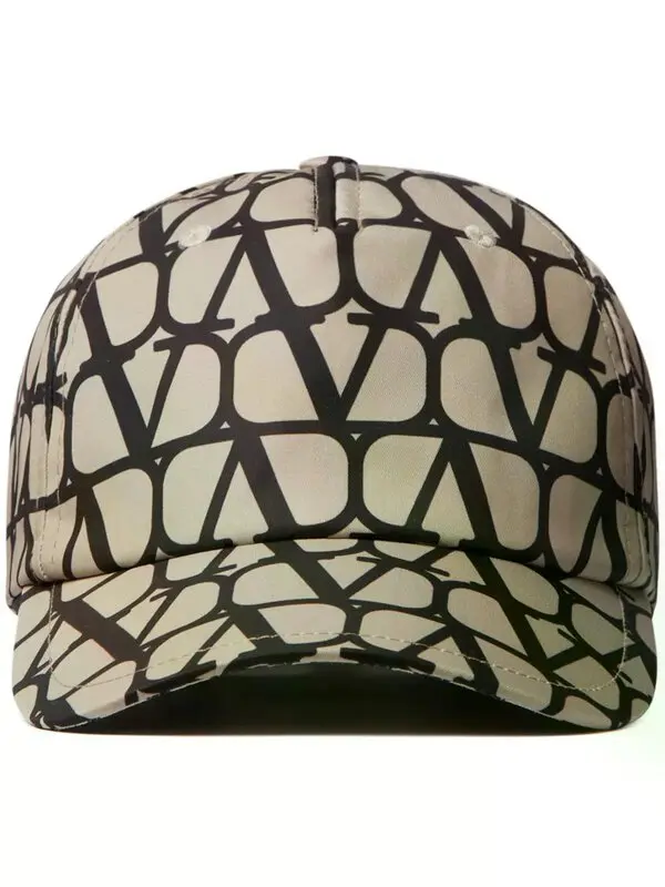 Valentino Garavani Toile Iconographe Baseball Cap - Neutrals