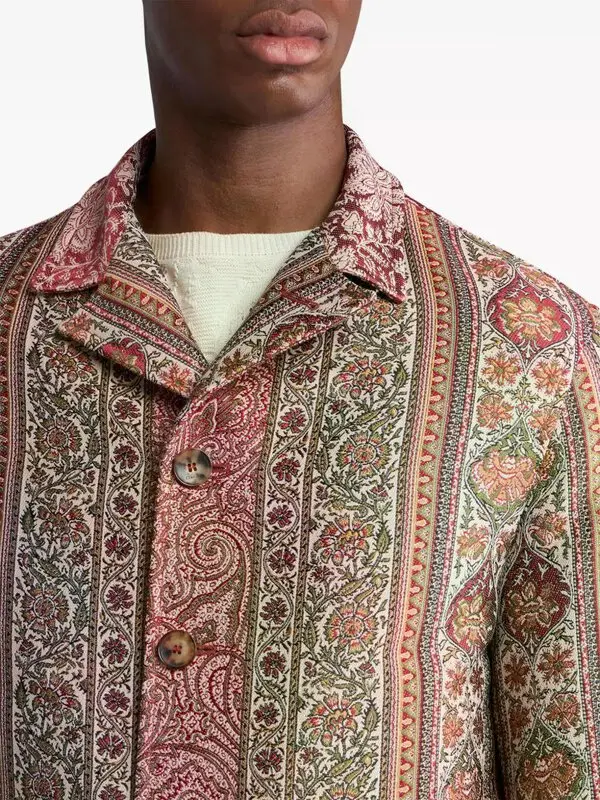 Etro Printed Shirt Jacket