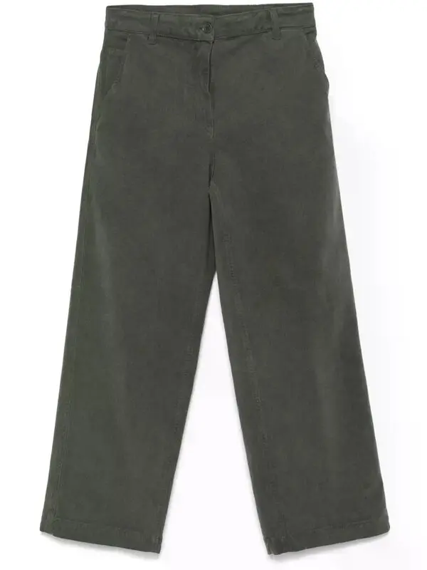 Aspesi Twill Cropped Trousers