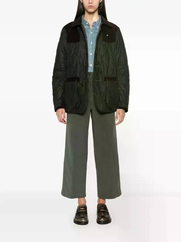 Aspesi Twill Cropped Trousers