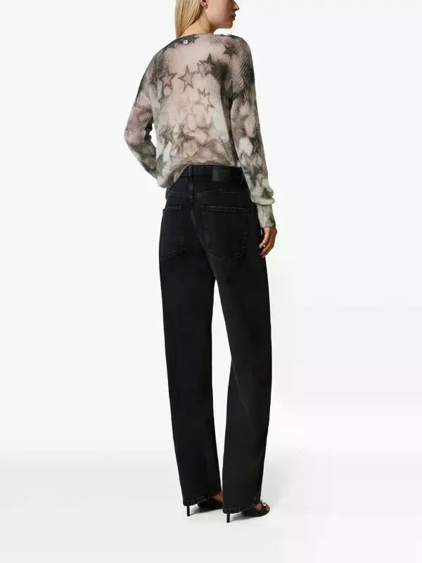 TWINSET Carrot Fit Denim Jeans
