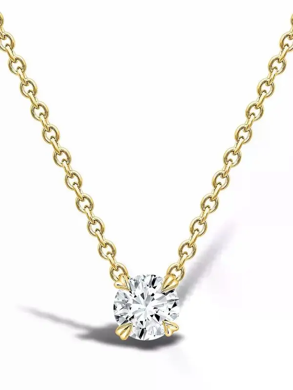 PRAGNELL 18kt Yellow 0.32ct Diamond Pendant Necklace - Gold