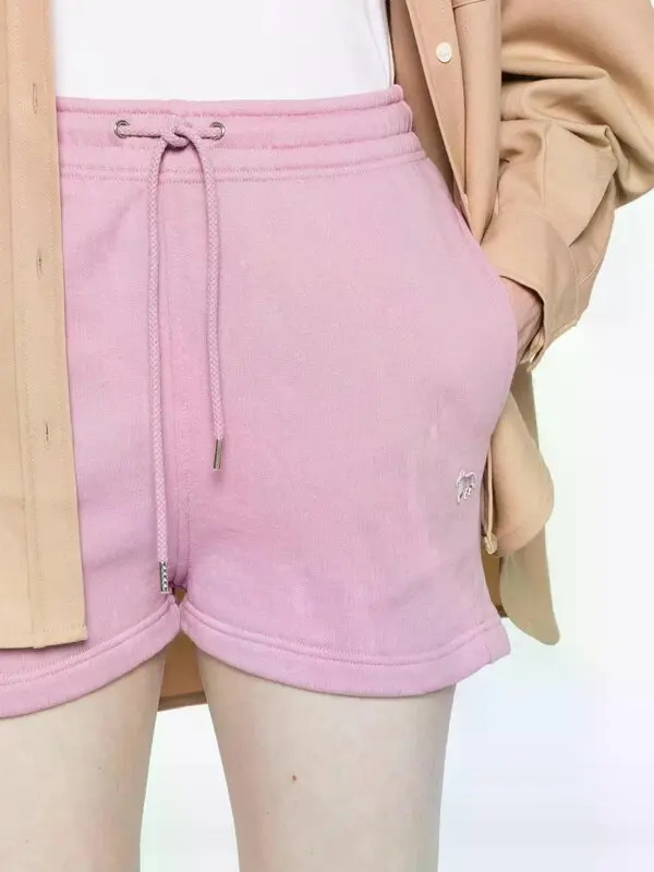 Maison Kitsuné Fox-patch Track Shorts
