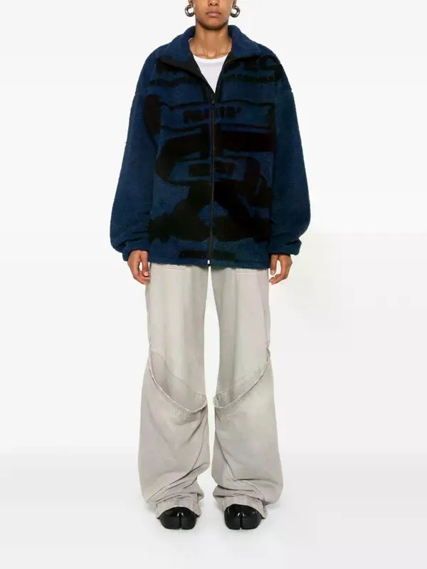Y/project Fleece Zip-up Jacket