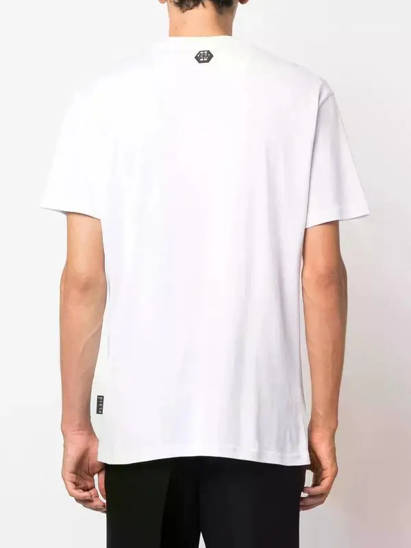 Philipp Plein Ss Skull Print T-shirt - White