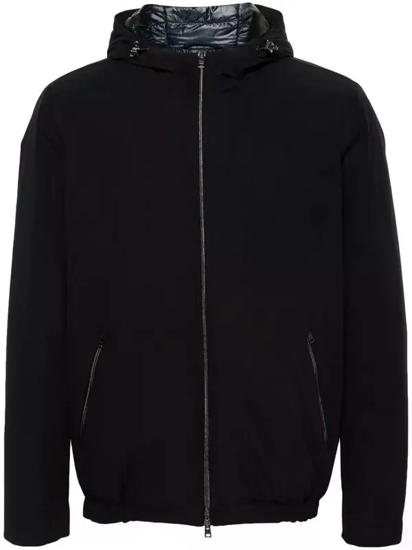 Herno Zip-up Hooded Jacket