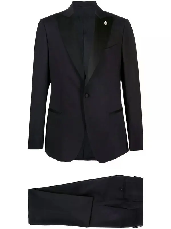 LARDINI Single-breasted Two-piece Suit - Blue