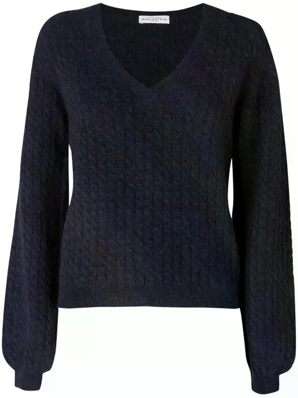 BALLANTYNE Cable-knit Jumper