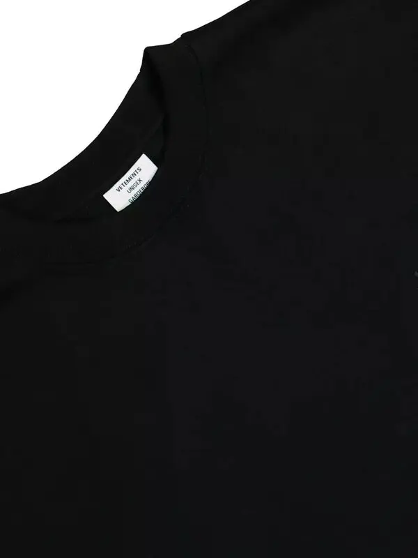 Vetements Logo Embroidered Crewneck Sweatshirt