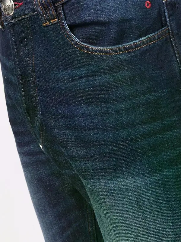 Philipp Plein Carrot Fit Iconic Plein Straight-leg Jeans