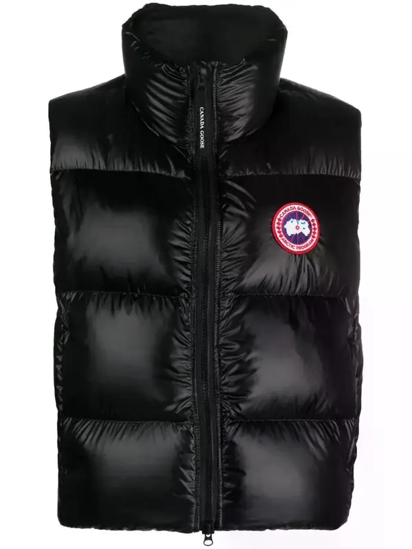 Canada Goose Cypress Logo-patch Puffer Vest - Black