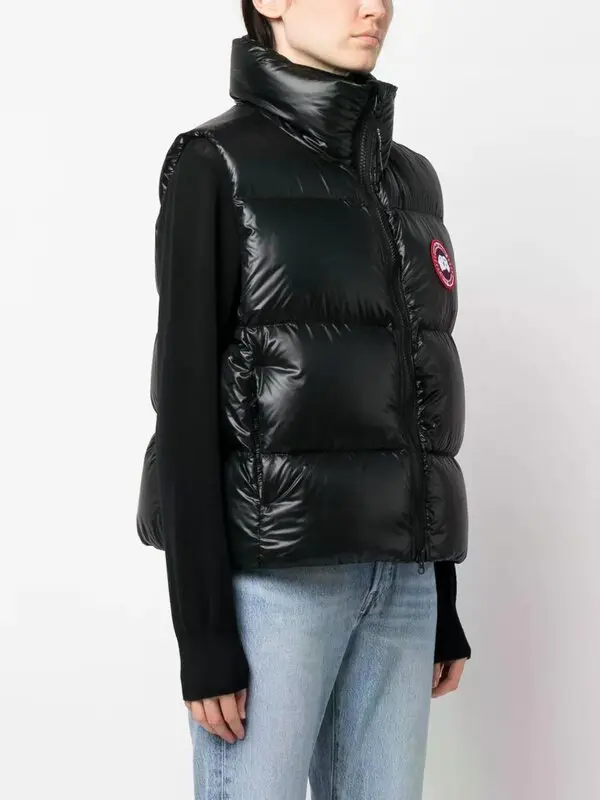 Canada Goose Cypress Logo-patch Puffer Vest - Black