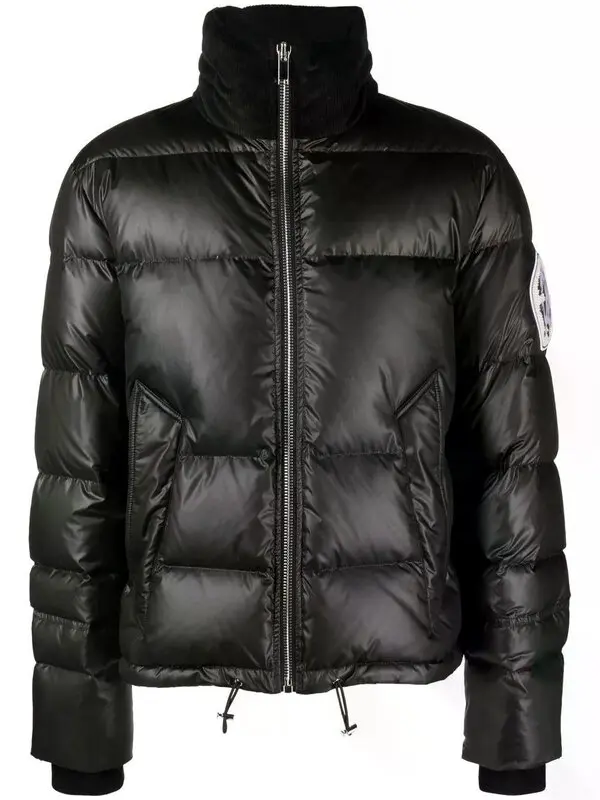 Roberto Cavalli Padded Corduroy-panel Jacket