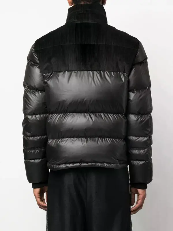 Roberto Cavalli Padded Corduroy-panel Jacket