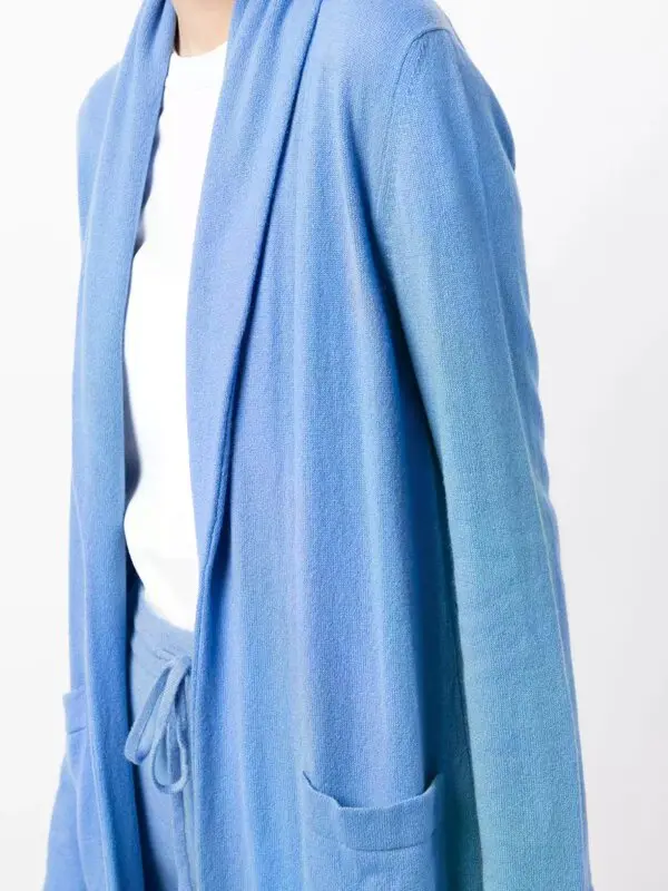 TEDDY CASHMERE Venzia Open-front Cashmere Cardigan - Blue