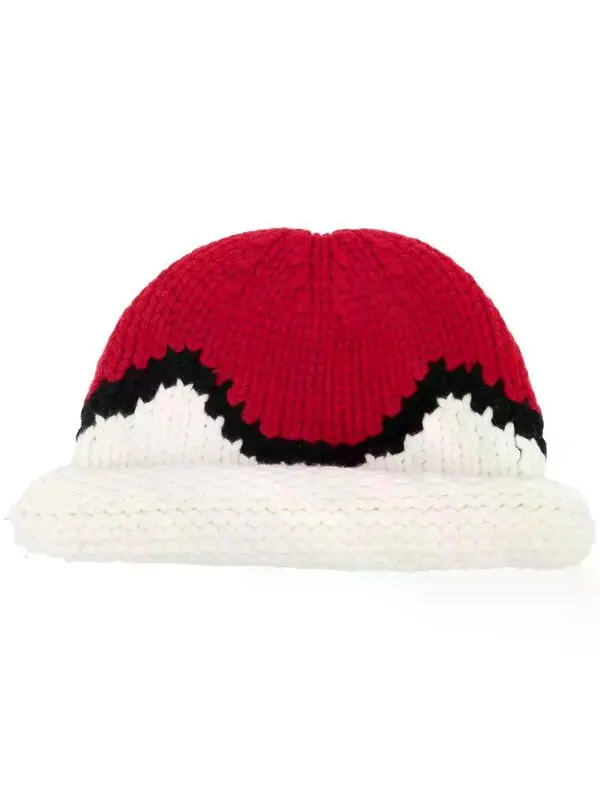 Kenzo Intarsia-knit Pattern Hat