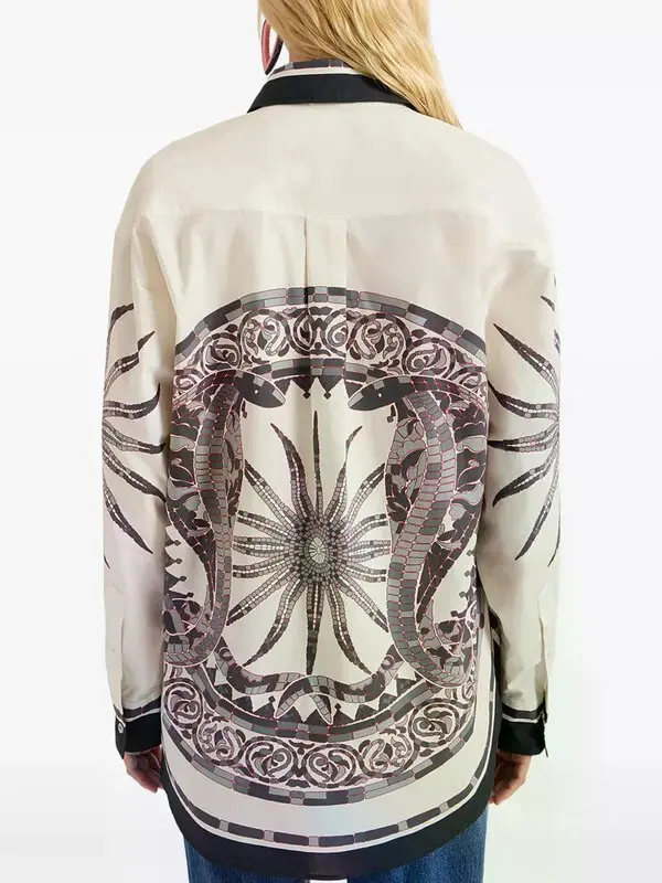 La DoubleJ Printed Button-down Shirt