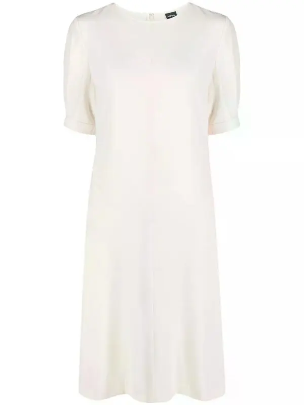 Aspesi Button-embellished Puff Sleeve Dress