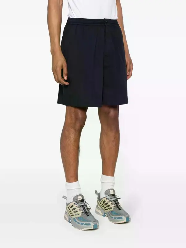 Aspesi Elasticated-waist Poplin Shorts