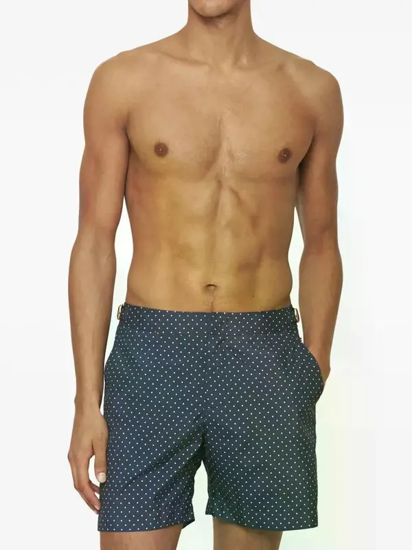 Orlebar Brown Bulldog Polka Dot Swim Shorts