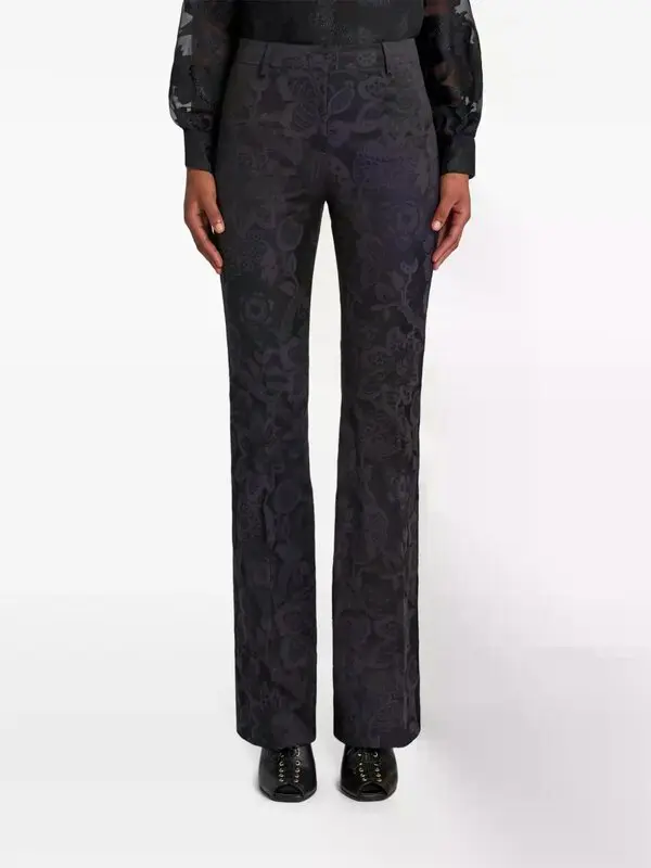 Etro Tonal-design Jacquard Trousers