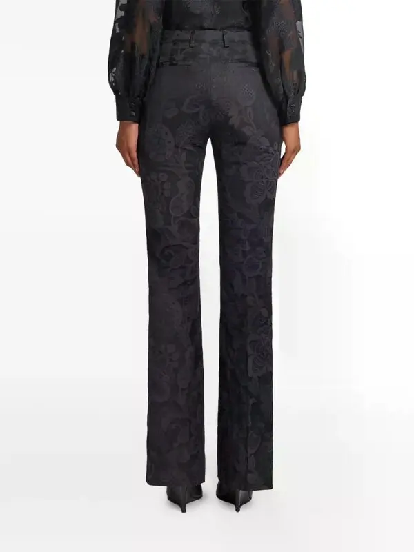 Etro Tonal-design Jacquard Trousers