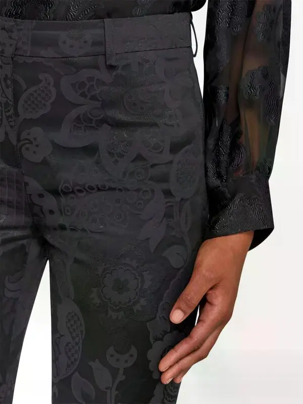 Etro Tonal-design Jacquard Trousers