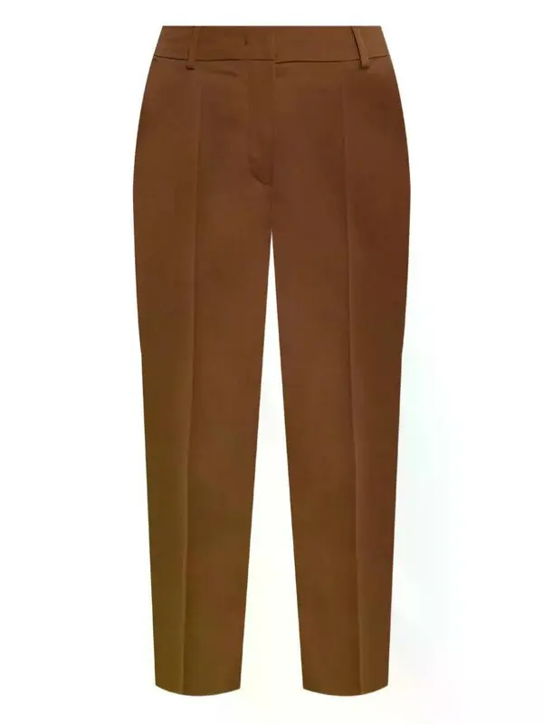 Max Mara Lince Tailored High-waist Cropped Trousers