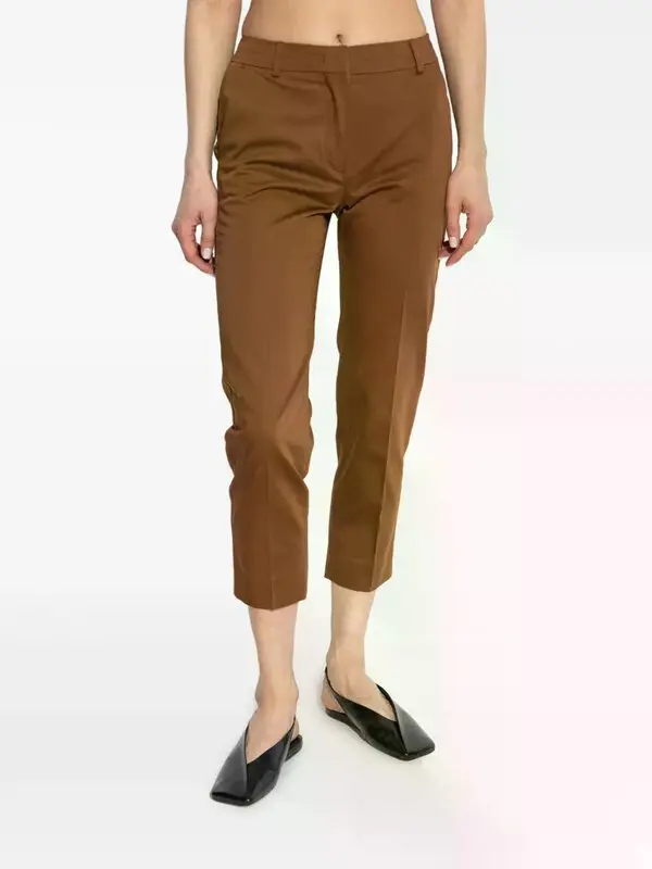Max Mara Lince Tailored High-waist Cropped Trousers