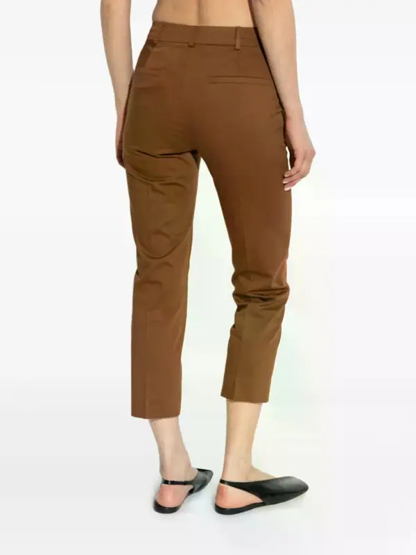 Max Mara Lince Tailored High-waist Cropped Trousers