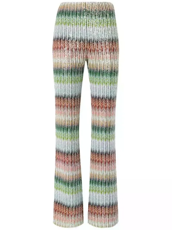 Missoni Zigzag-pattern Straight Trousers