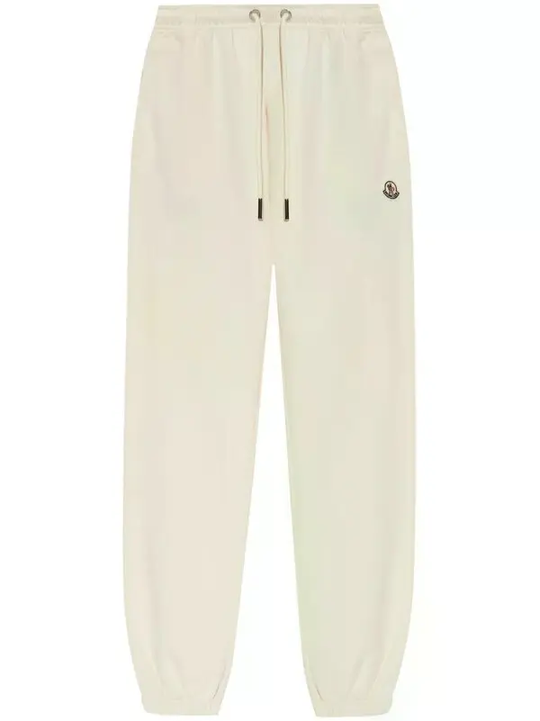 Moncler Logo-patch Track Pants - Neutrals